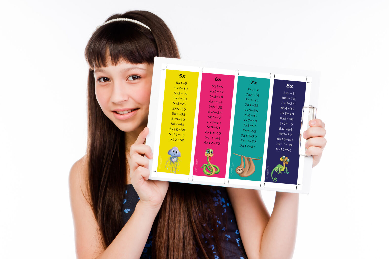 Tables Multiplication Bookmark 1-12 - Lunch Box Notes